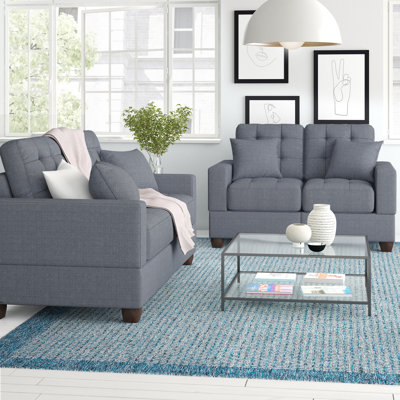 Charlton Home Findlay 2 Piece Living Room Set Reviews Wayfair